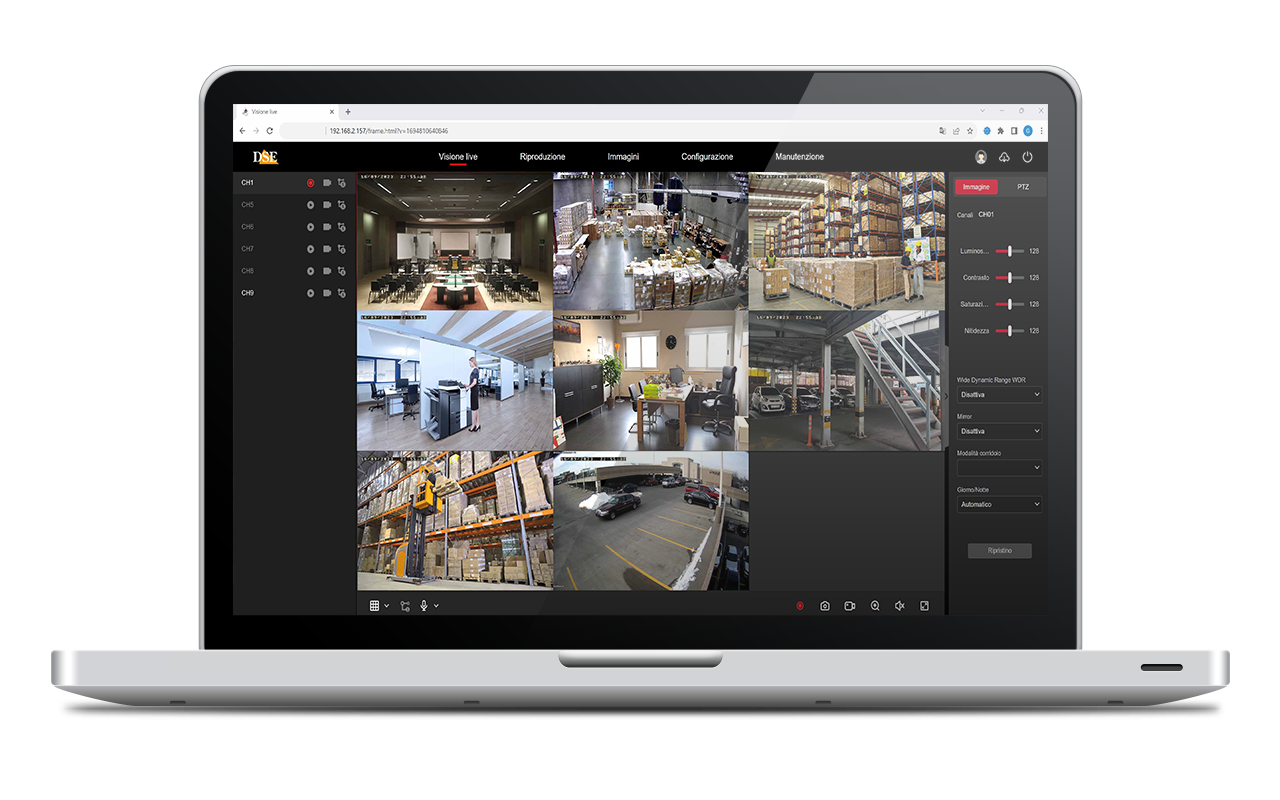 DVR AHD 4K H265. Hybrid video recorder for AHD BNC cameras | DSE CCTV ...