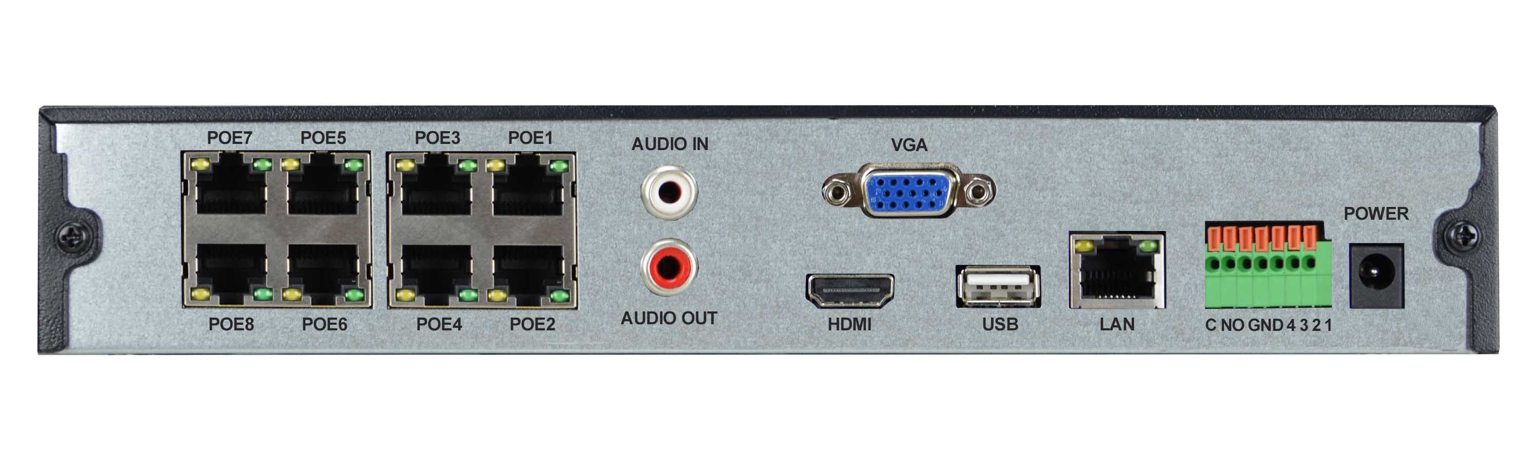 NVR 4K H265 video recorders for IP cameras | DSE CCTV professional ...